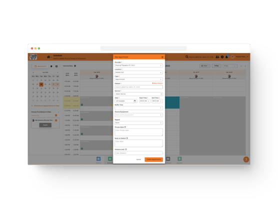 Physical Therapy EMR Software G1