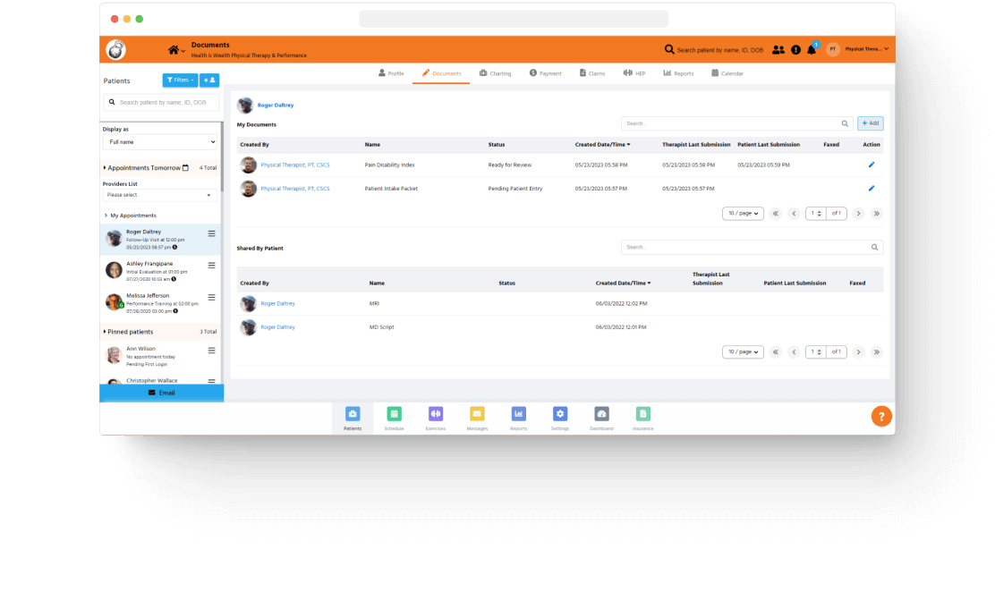 Physical Therapy Software
